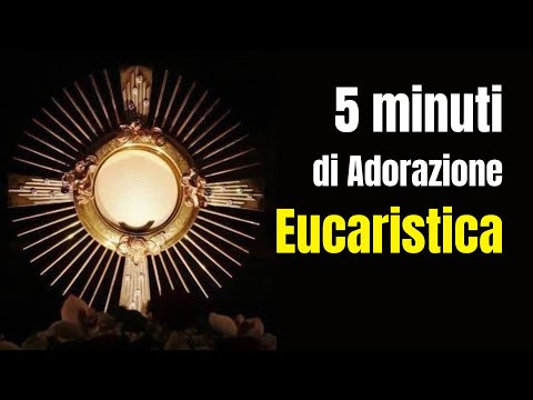Adorazione eucaristica schema di preghiera - Giardino Francescano